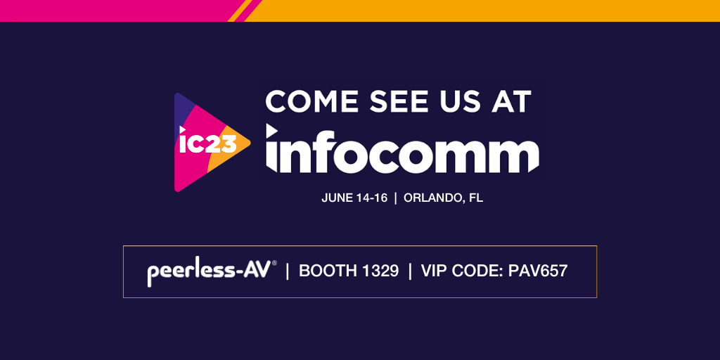 InfoComm 2023 - Social Graphic - Twitter v2 - PeerSpectives