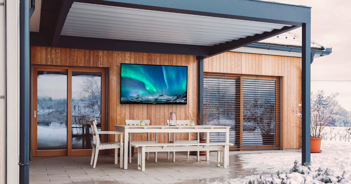 Getting Your Outdoor TV Bundled up for Winter - PeerSpectives